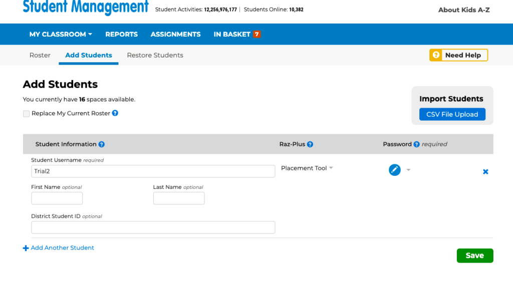 Raz-Plusラズプラス『Teacher指導者編』| スタートのレベル設定について | 親子英語